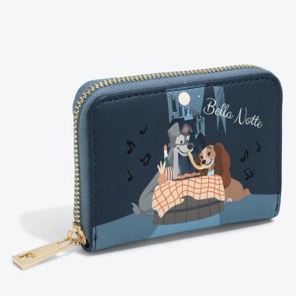 Disney | Bags | Disney Lady And The Tramp Bella Notte Wallet New | Poshmark